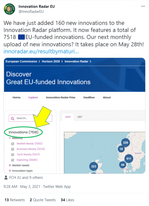 AIMS-2-TRIALS innovations are among those selected for EU Innovation ...